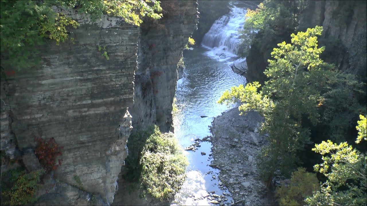 Ithaca Gorge, Ithaca, NY - YouTube