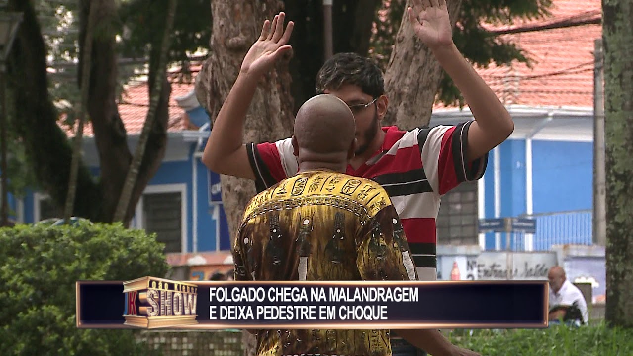 Folgado chega na malandragem e apavora marmanjos - YouTube