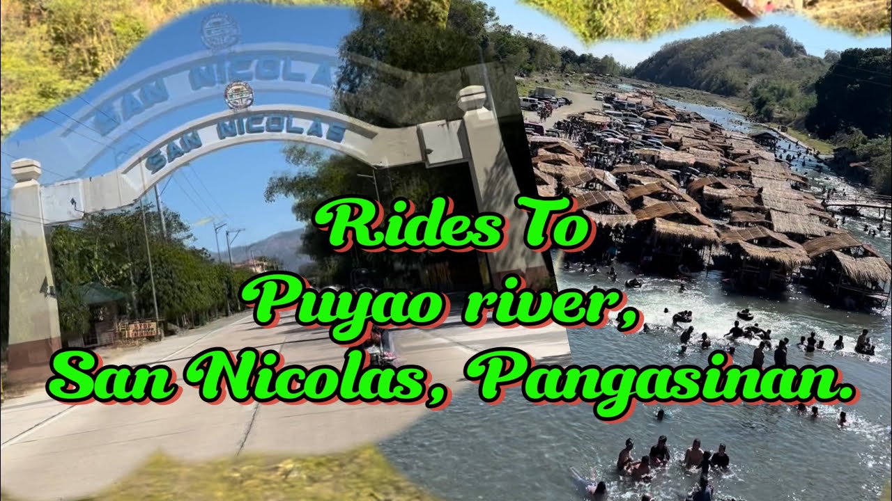 Rides going to Puyao river, San Nicolas, Pangasinan. - YouTube