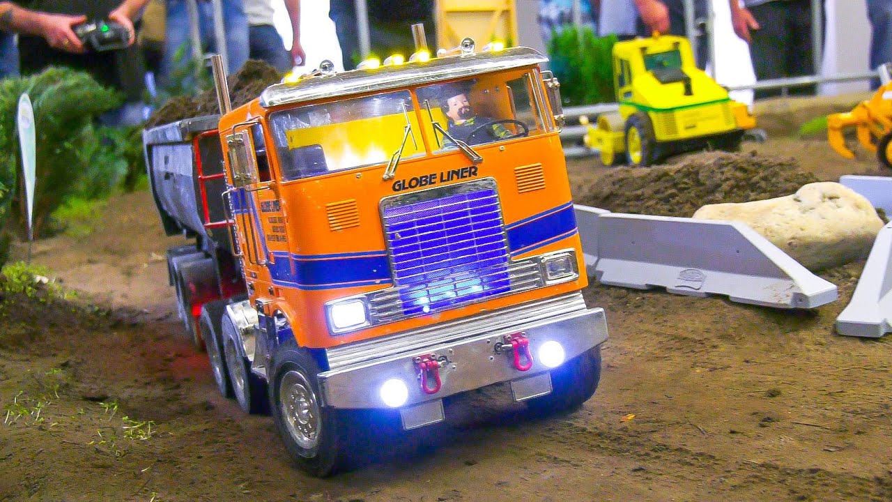 Insane Rc Construction Site Action!! Rc Model Construction Zone, Rc ...