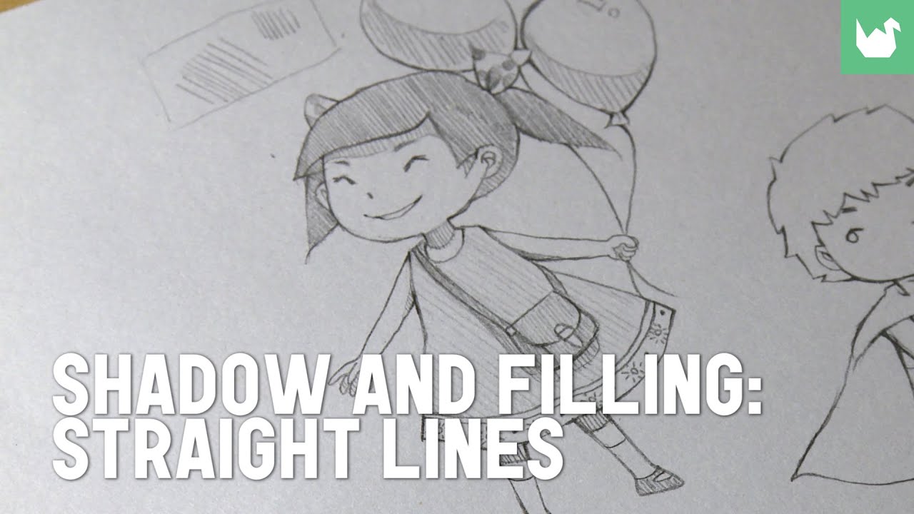 Learn how to draw manga easily: Shading and filling - Straight lines ...