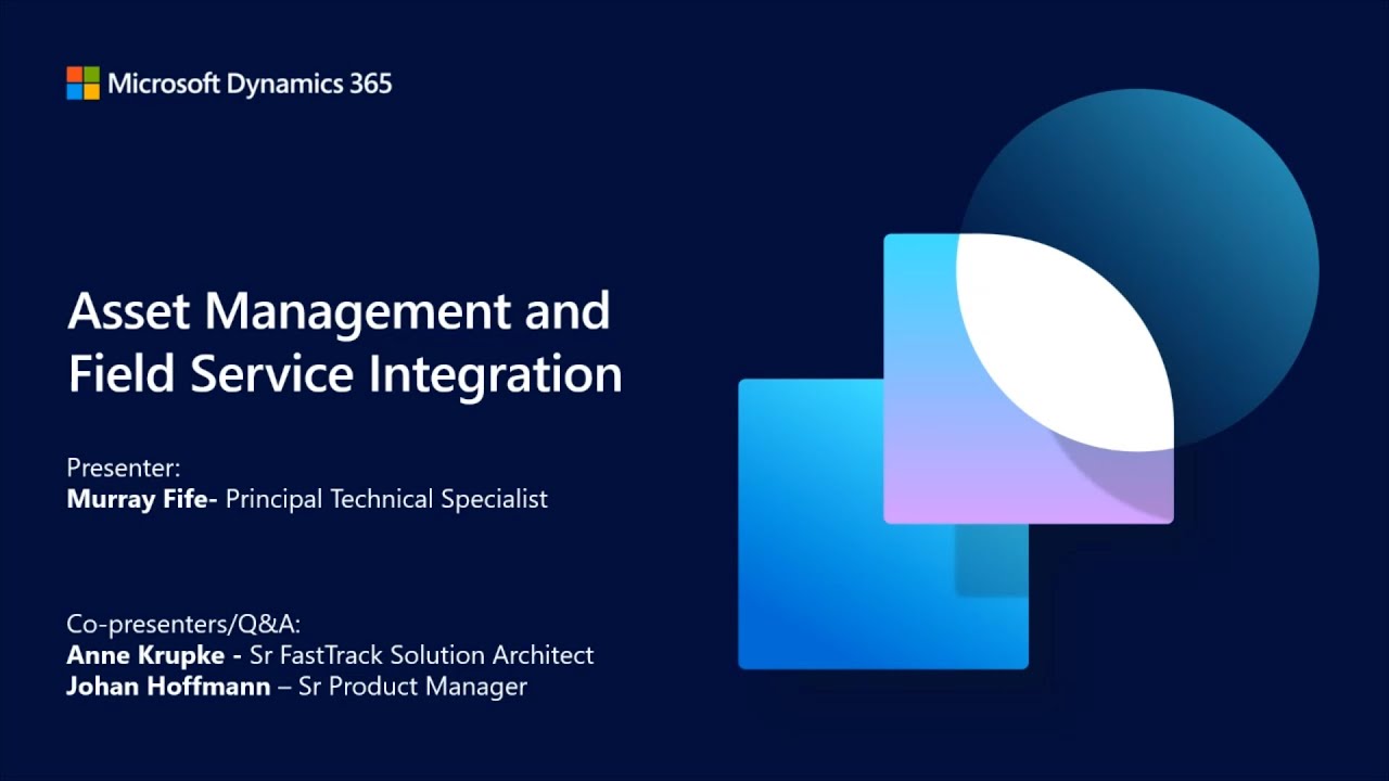 Asset Management and Field Service Integration - TechTalk - YouTube