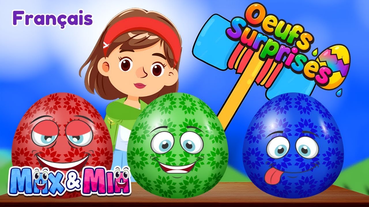 Oeufs Surprises Véhicules 🚒🚗 | Chanson pour Enfants & Compilation – Max ...