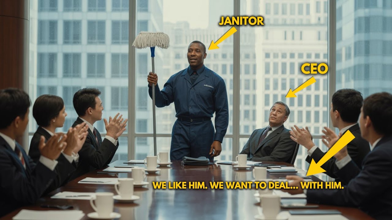 Black Janitor Silently Saves Company With Billion-Dollar Deal — Racist ...