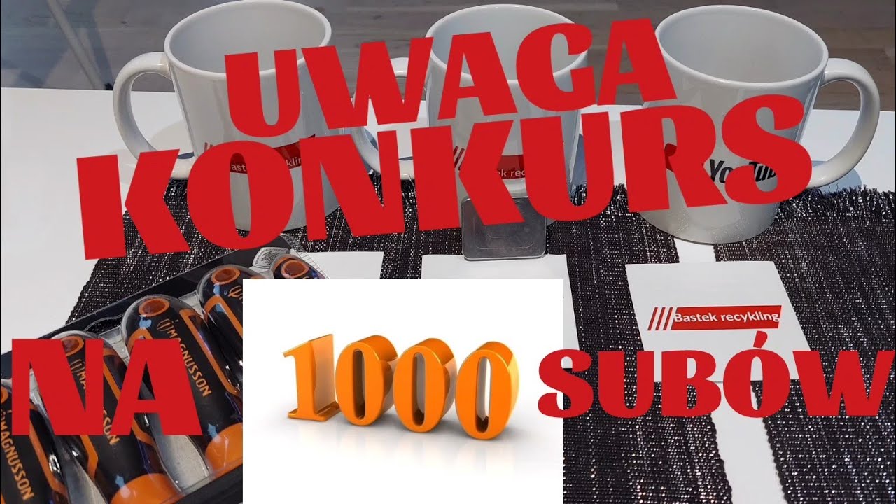 Konkurs Na 1000 SubÓw Youtube