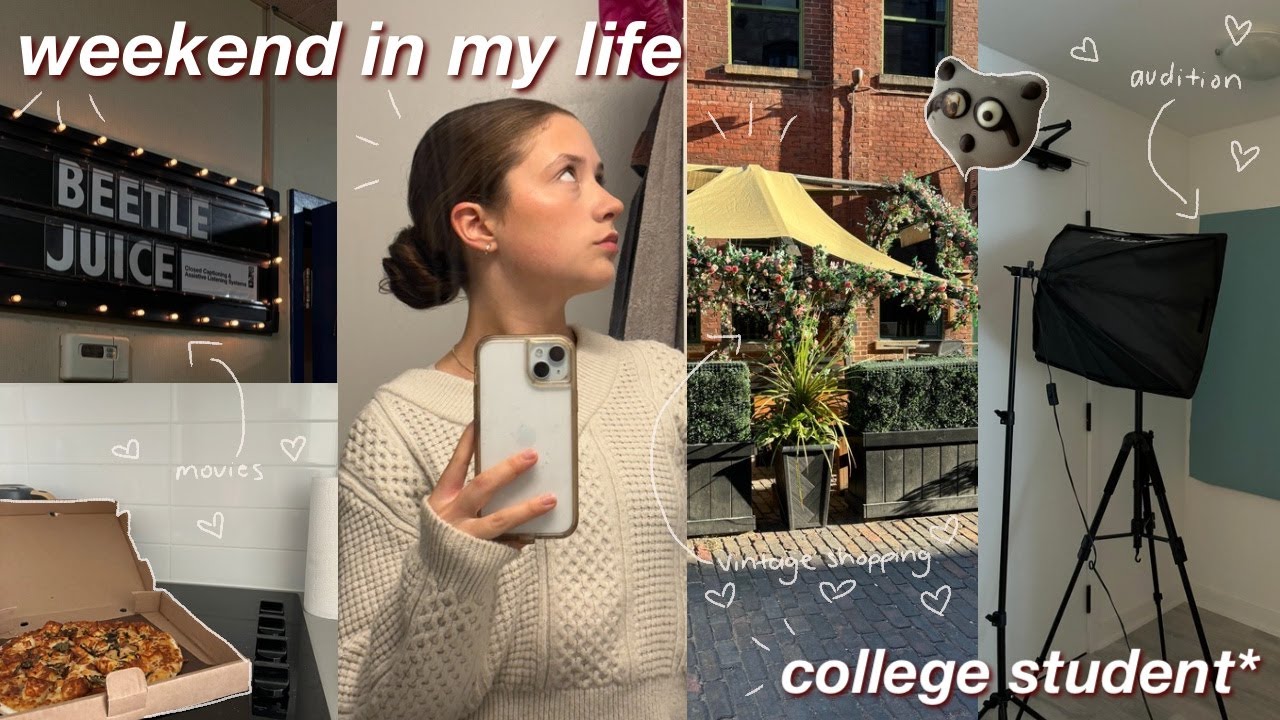 WEEKEND IN MY LIFE AS A COLLEGE STUDENT/EPISODE 3 - YouTube