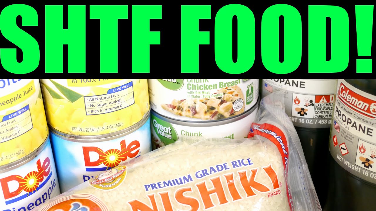 7 FOOD & WATER Preparedness items! For SHTF - YouTube