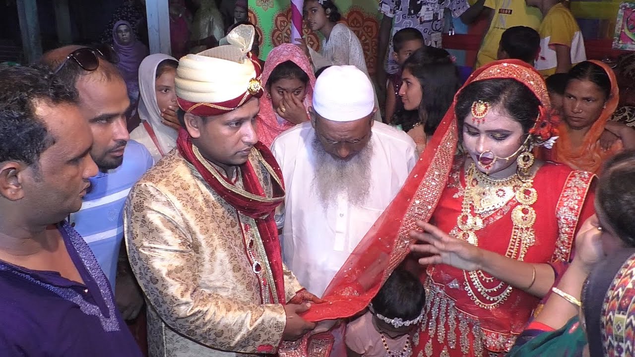 Muslim Wedding Kone Bidai Video । গ্রামের বিয়ের কনে বিদায় । Most ...