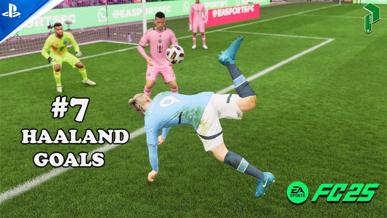 EA Sports FC 25 | All HAALAND Signature Last Minute Goals Celebrations ...