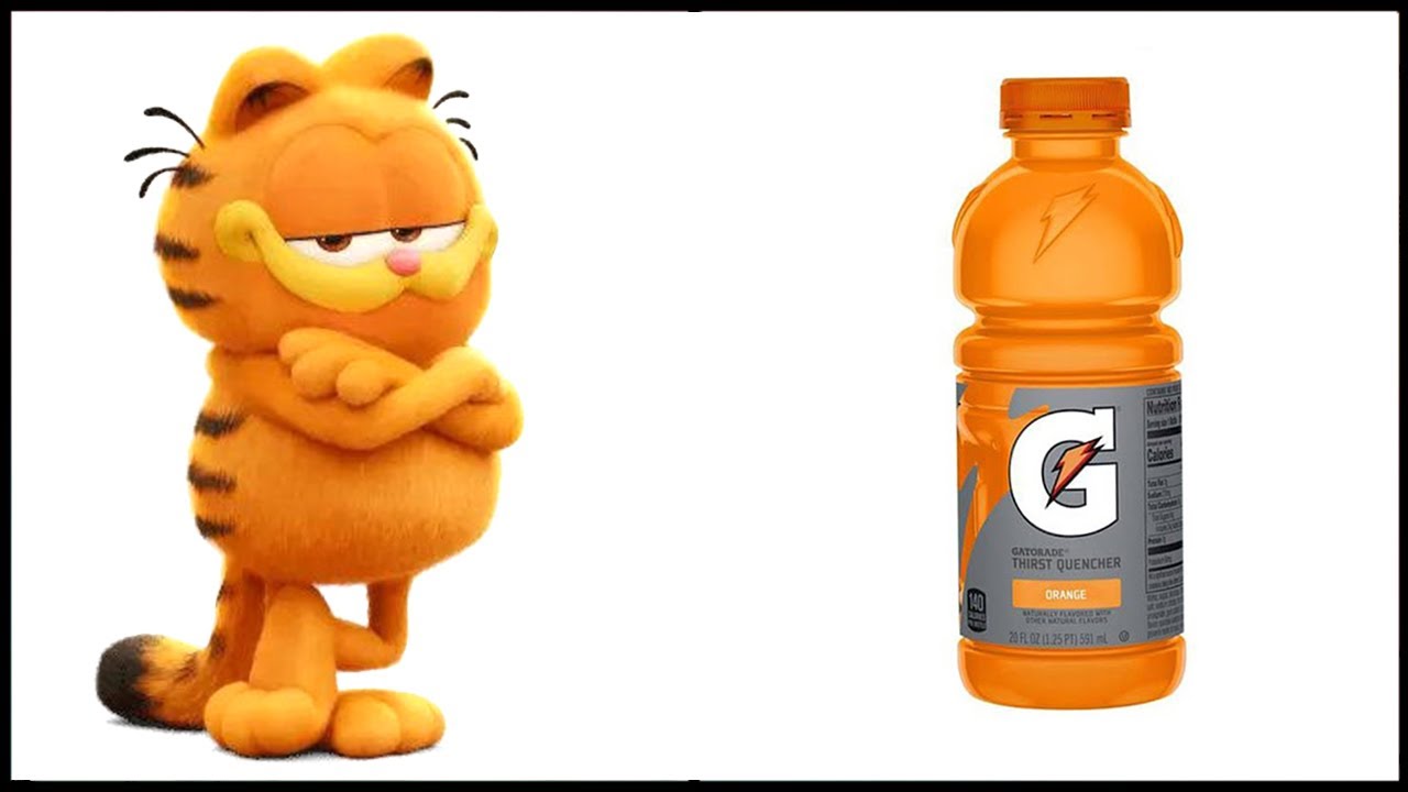 The Garfield Movie Characters and their favorite DRINKS, SNACKS And ...