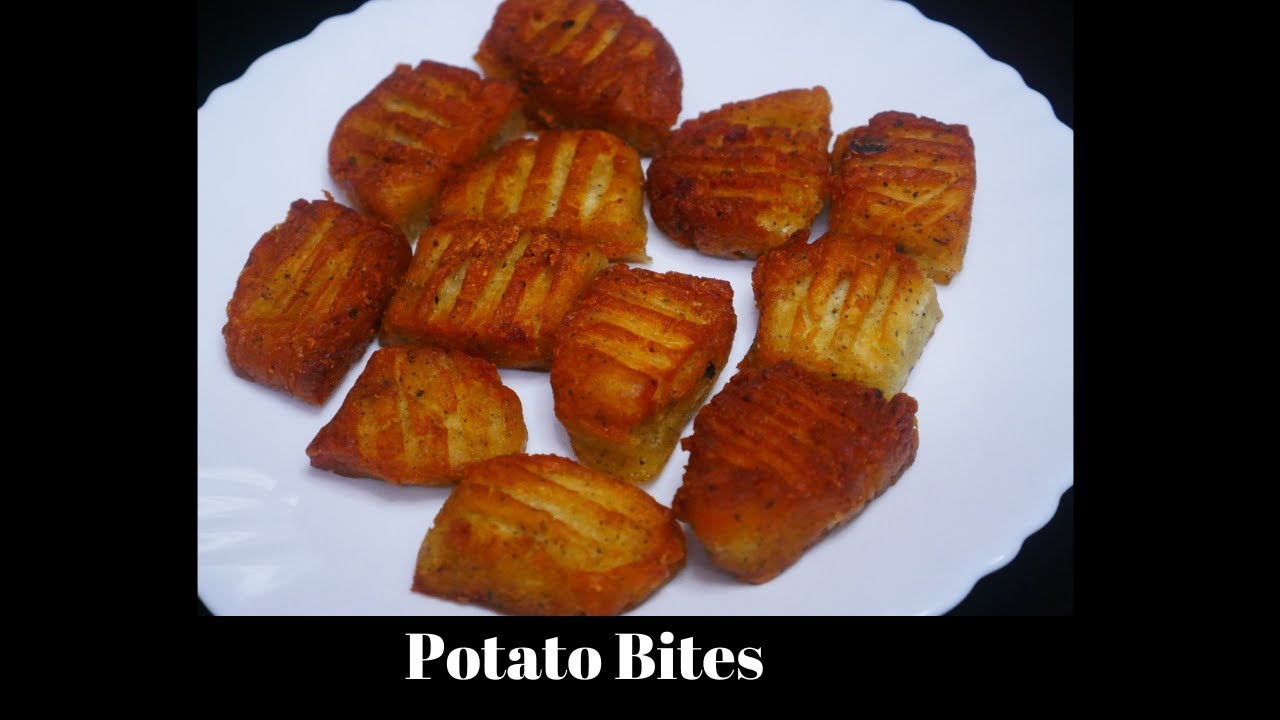 Potato Bites Recipe | Easy Potato Snack Recipe - YouTube