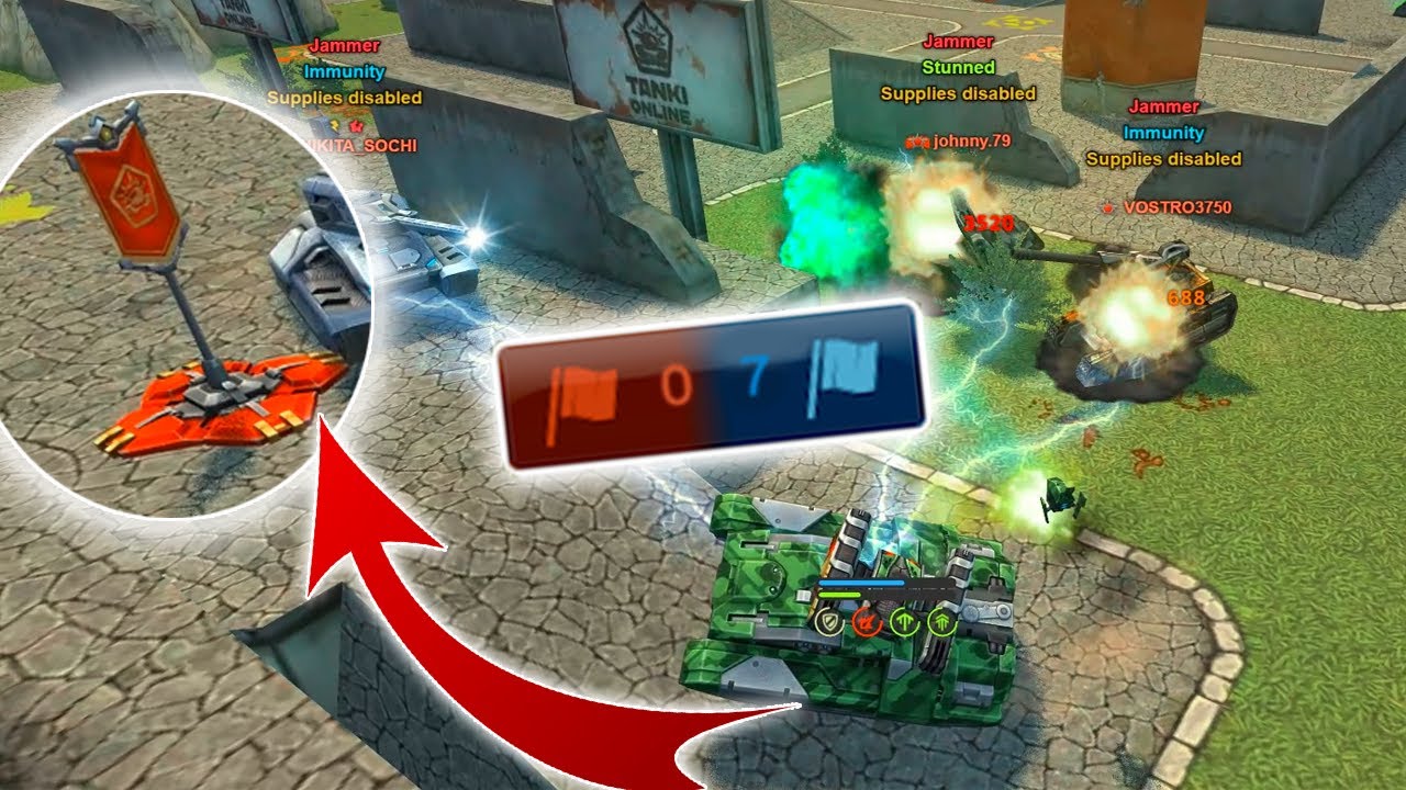 Tanki Online - CTF Mode Montage [Dominations, Best moments] | Acoustic ...
