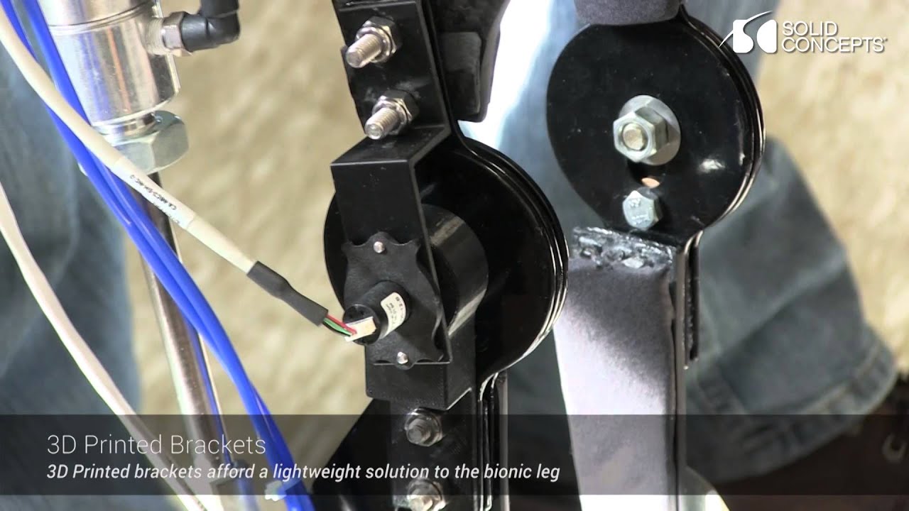 Bionic Leg: 3D Printing Better Physical Therapy Devices - YouTube