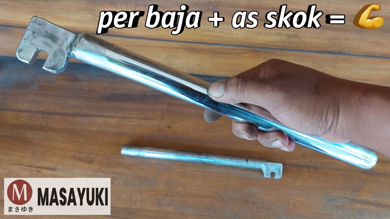 yakin ga mau nonton? cara bikin kunci besi/pleser dari as skok dan per ...
