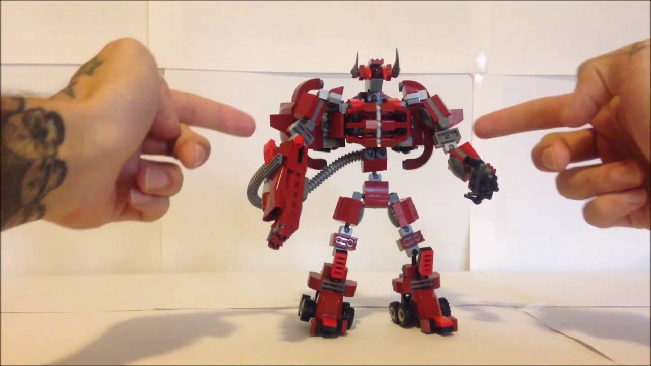 Lego Transformer #10 - SHOCKWAVE - YouTube
