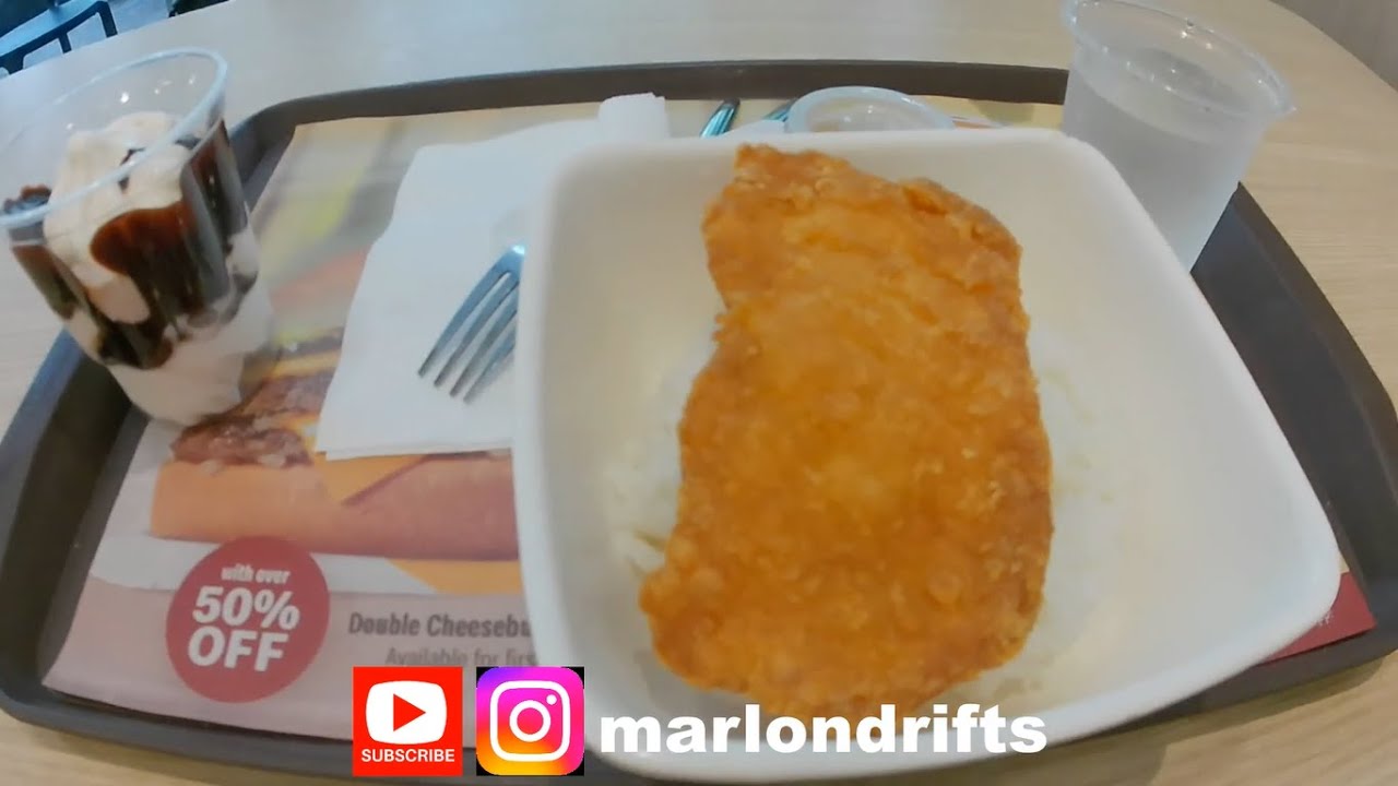 McDonald's (McDo) Mix & Match for 89 Pesos less than 2 USD!! #sulit # ...