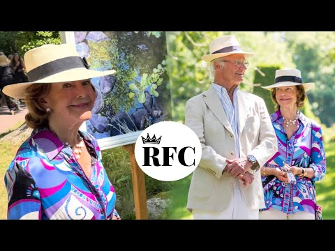 Royal Summer 2026|Queen Silvia With Boldest Summer Look & King Carl Gustaf Open Solliden Exhibitions
