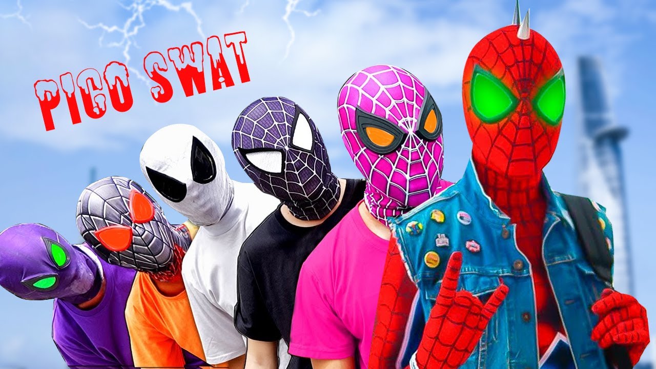 TEAM SPIDER-MAN in REAL LIFE | SPIDER-MAN: ACROSS THE SPIDER-VERSE ...