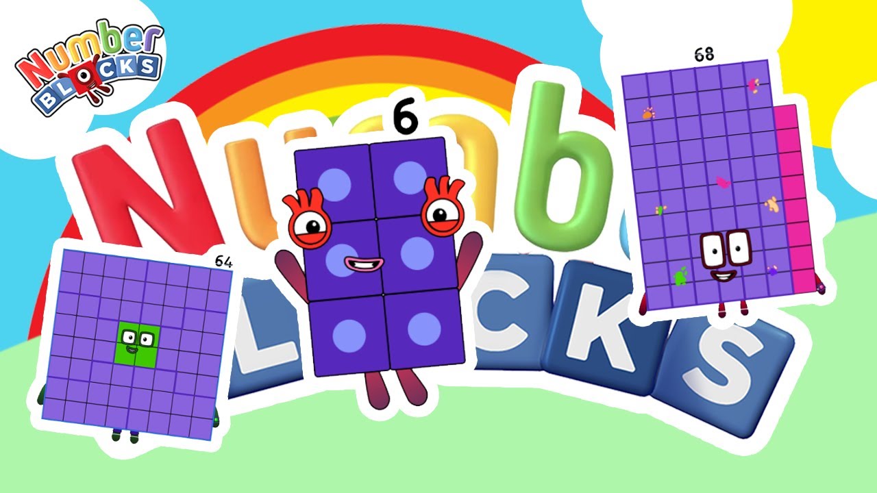 Numberblocks Intro Song Only But Big Family Of Six - YouTube