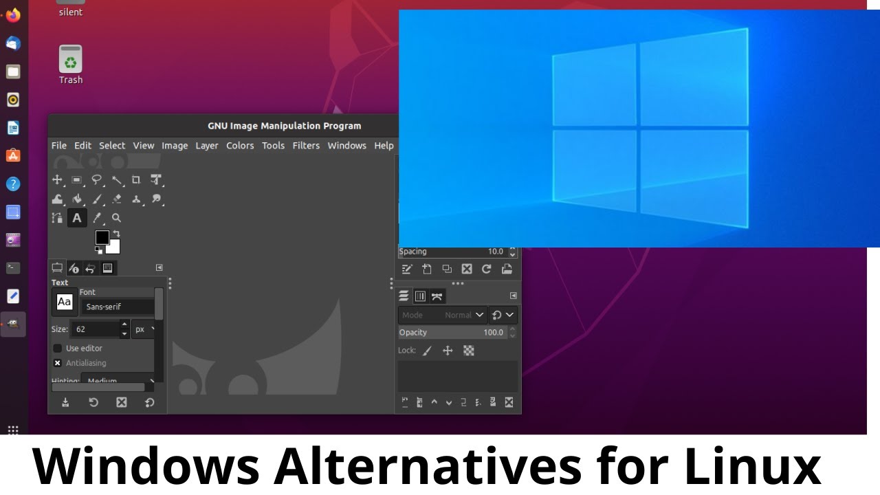 Windows Alternatives for Linux - YouTube