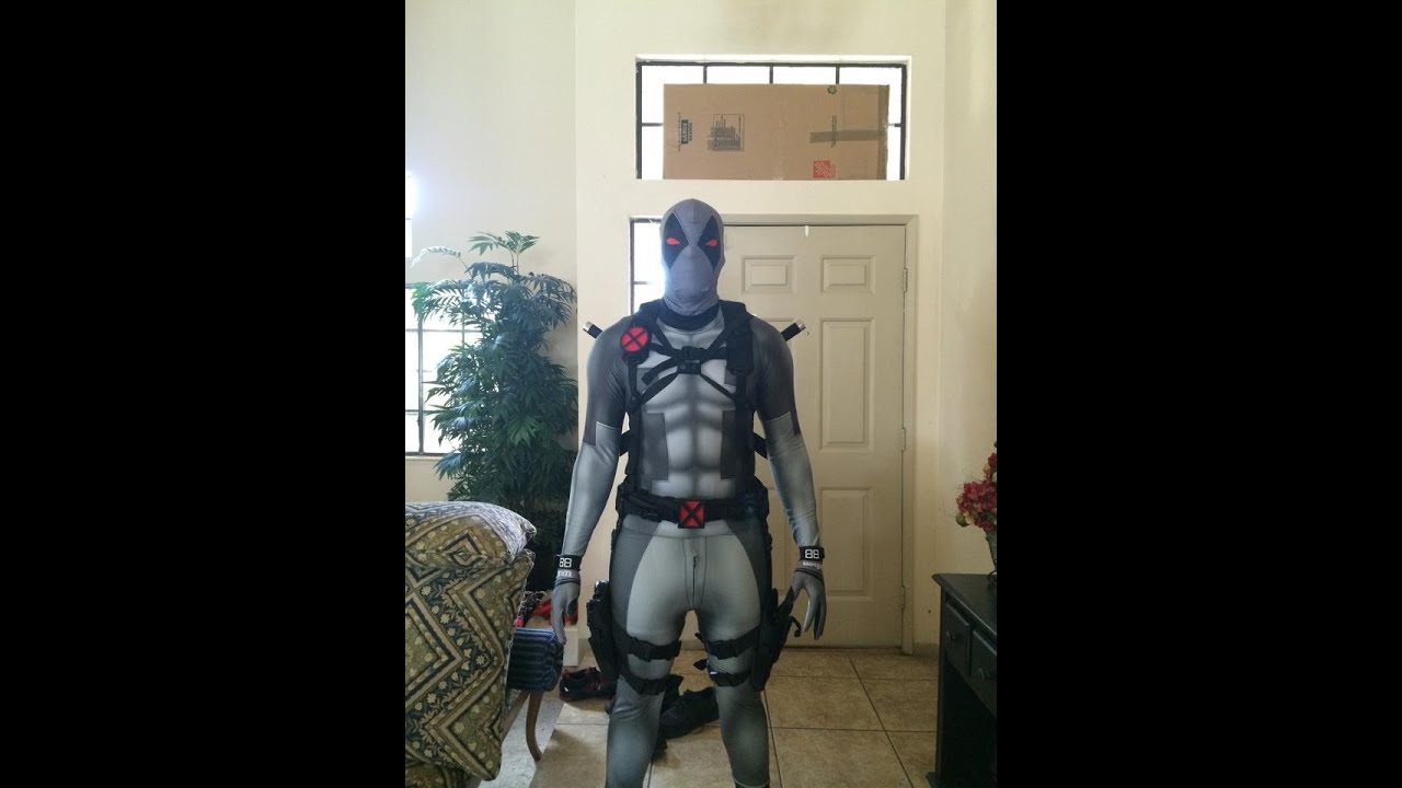 X-Force Deadpool Cosplay 100% Ready For Dragon Con 2014 - YouTube