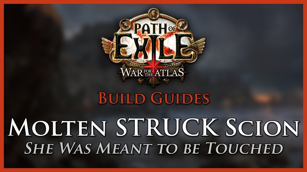 Path Of Exile [3.3]: Molten Struck Scion - Build Guide - YouTube