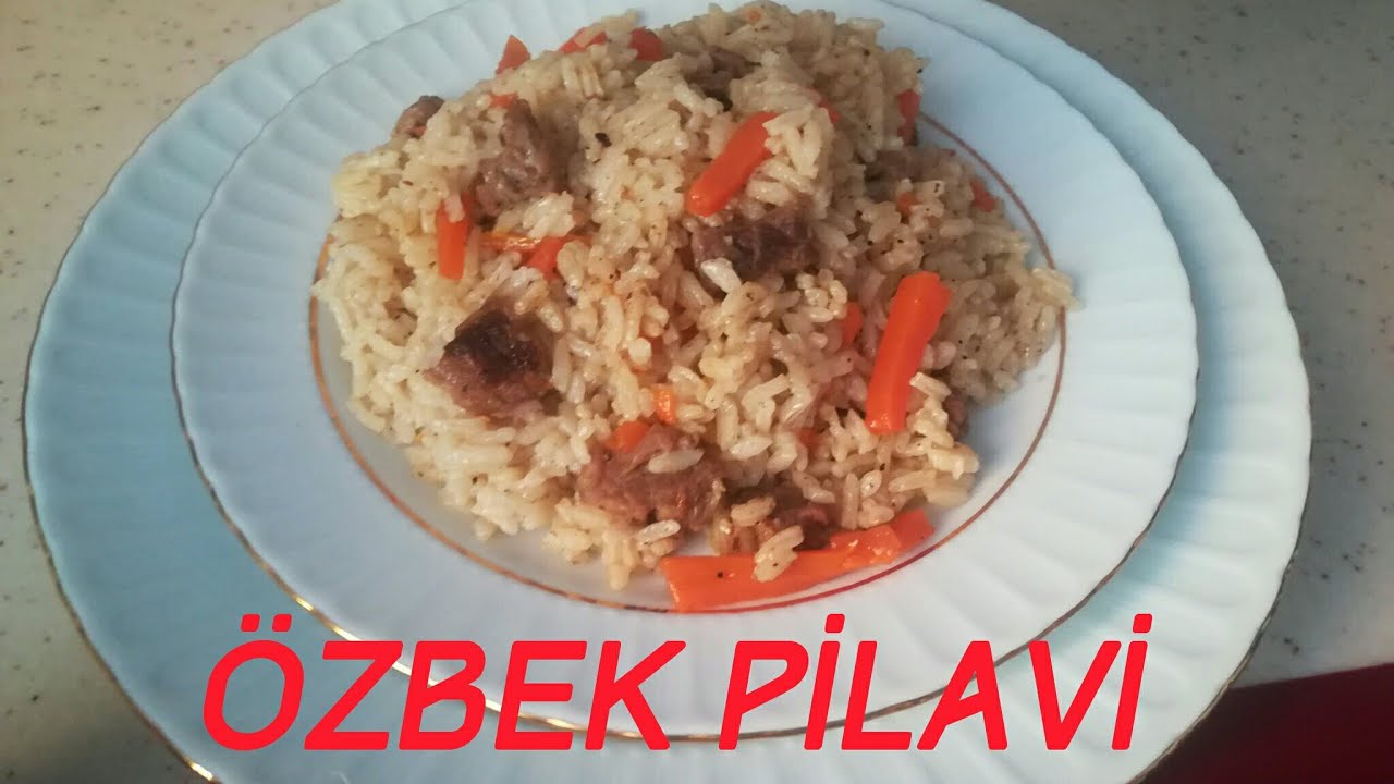 ÖZBEK PİLAVI NASIL YAPILIR ? ( HOW TO MAKE UZBEK PILAV )siz yaptınızmı ...