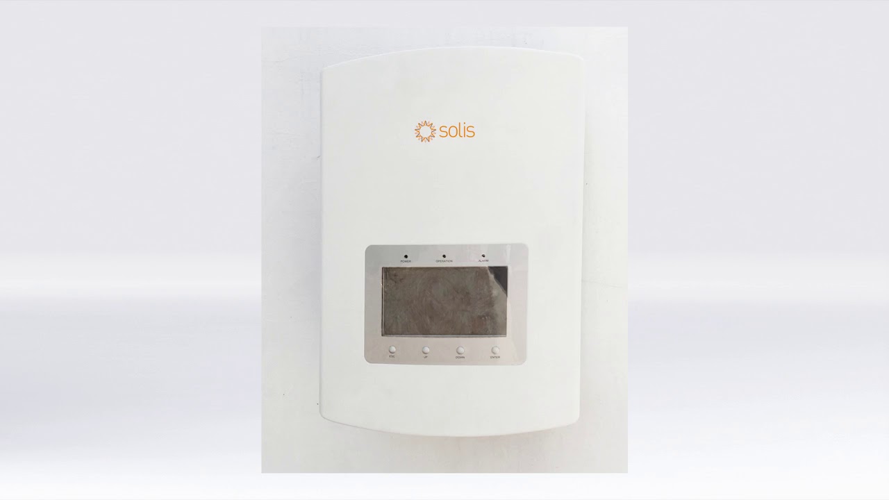 How to Install the Solis Hybrid Energy Storage Inverter Video - YouTube
