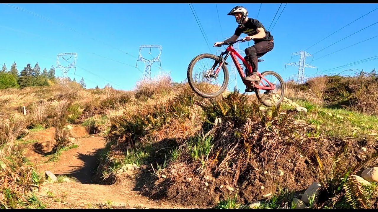 Power Lines MTB Trail Build Ep. 23 - Some April Fools - YouTube