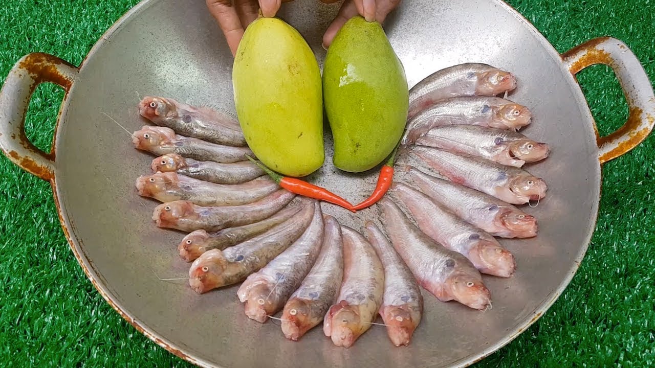 Cooking Fish with Mango for Food, Asian Food Cooking Recipe - YouTube