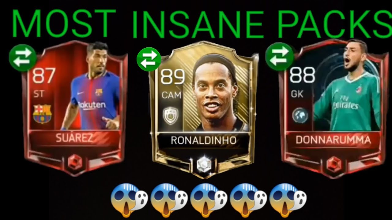TOP 10 BEST PACKS EVER !!! INSANE LUCK !!! | fifa mobile 18 - YouTube