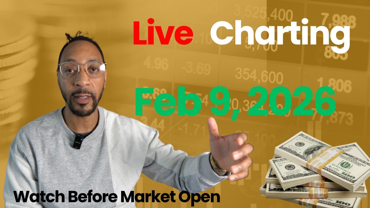 LIVE Stock Charting: My Trade Setups for Tomorrow 🚀 | Is The Market ...