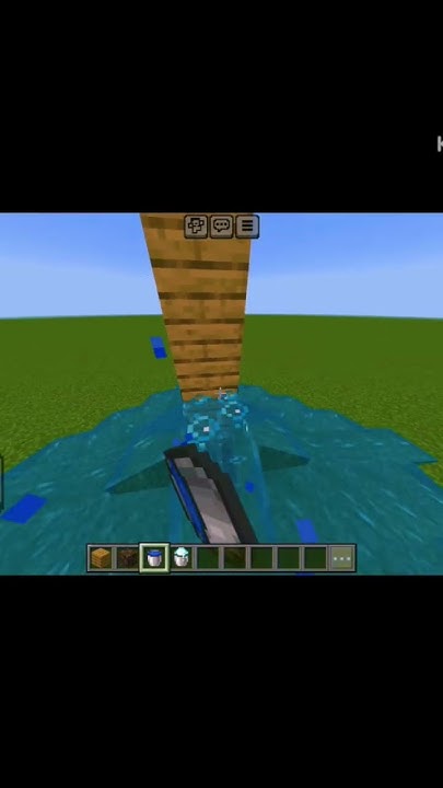 How to make a invisible elevator in minecraft #shorts#minecraft - YouTube