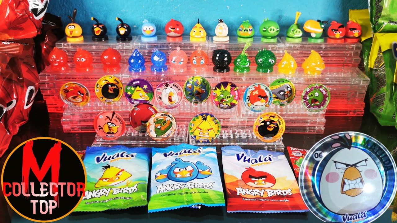 Empezamos con los Caps Especiales de Angry Birds de Vualá Sorpresa ...