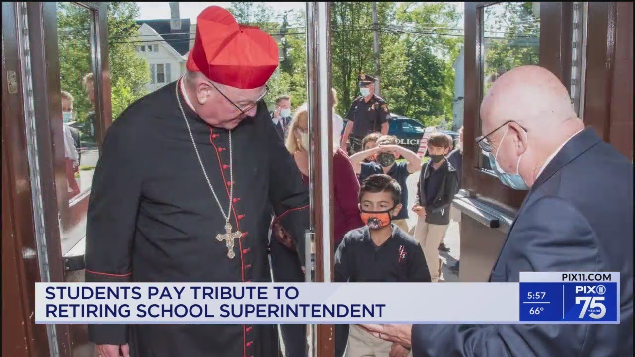 Superintendent of the Archdiocese of New York, Michael Deegan, is ...