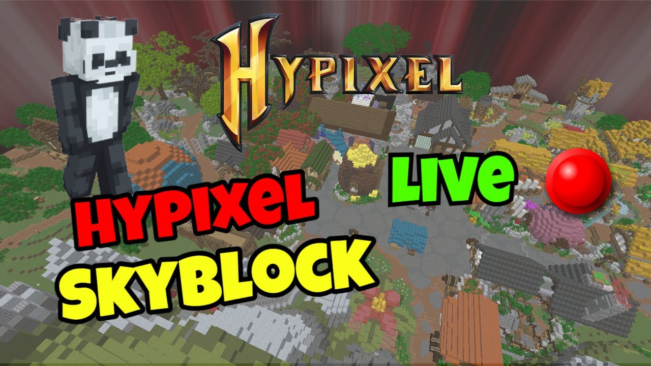 HYPIXEL SKYBLOCK | LIVE - YouTube