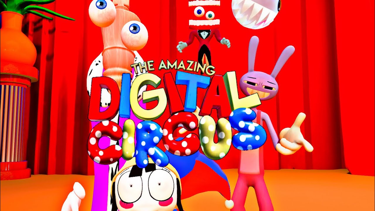 VRCHAT DIGITAL CIRCUS - A PRIMEIRA AVENTURA DA POMNI! (BACKROOMS) - YouTube