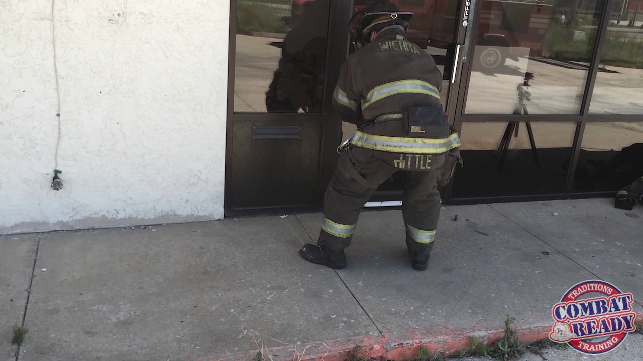 Storefront Hinge Side Attack - YouTube