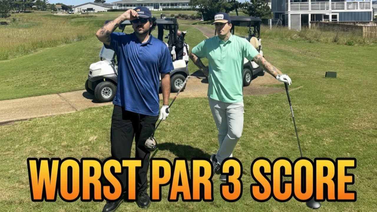 WORST PAR 3 SCORE EVER! - YouTube