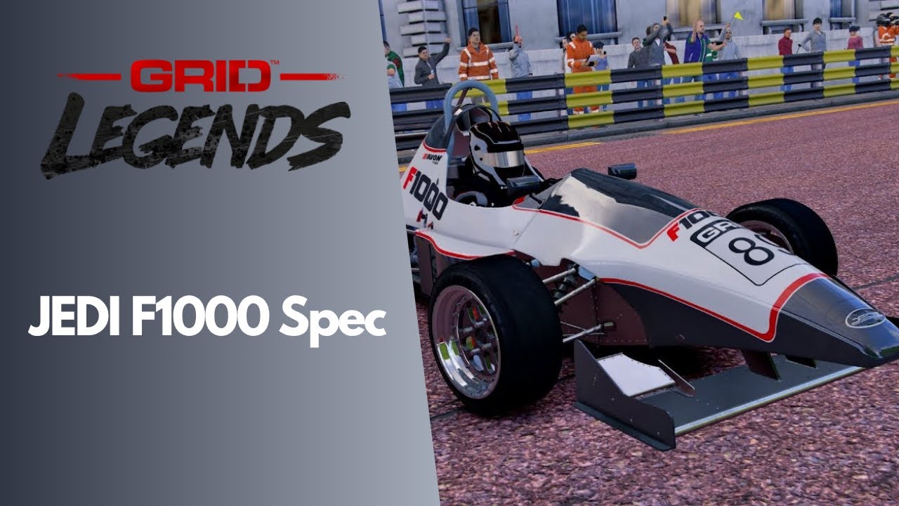 GRID Legends | JEDI F1000 Spec [4K GAMEPLAY] - YouTube