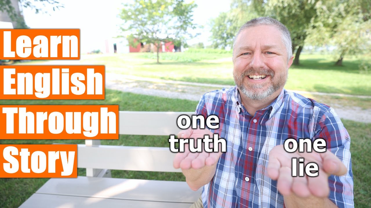 Learn English Through Story: One Truth, One Lie! - YouTube