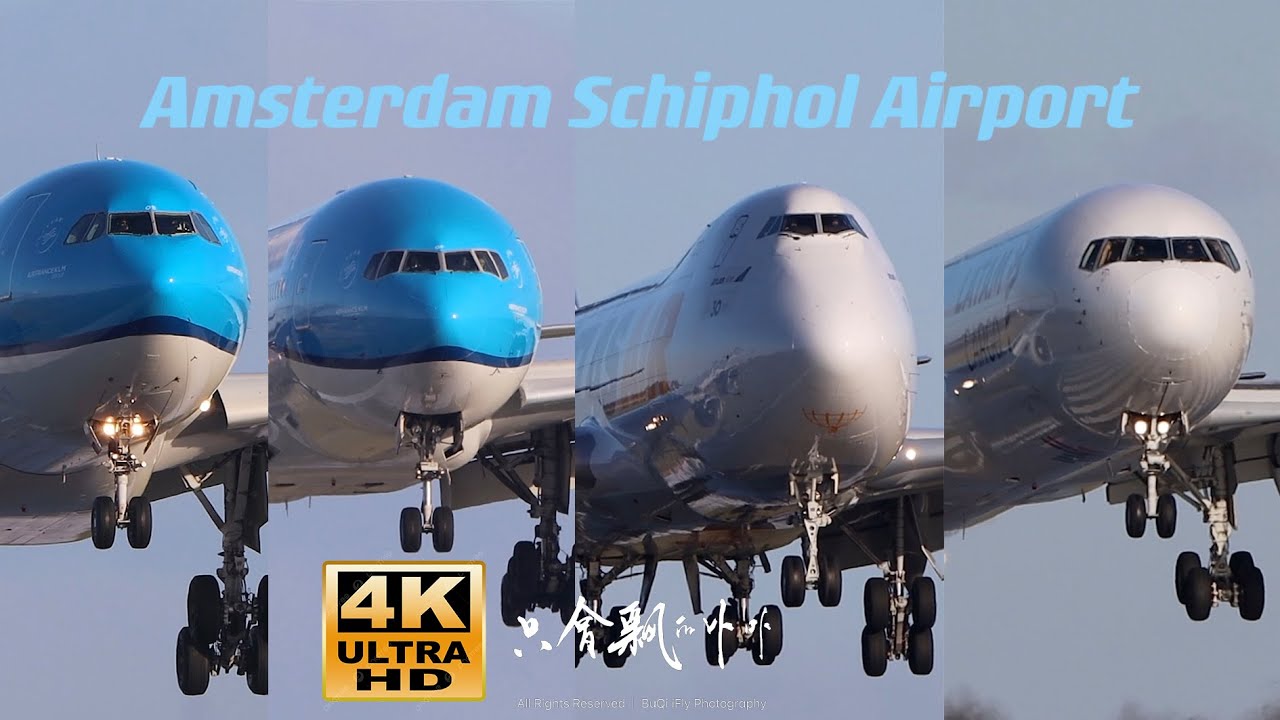 Amsterdam Schiphol Airport Plane Spotting [1] - YouTube