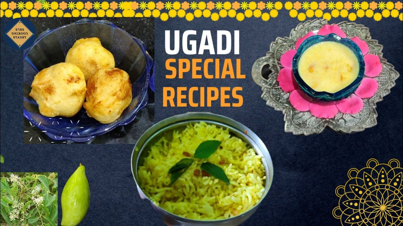 Ugadi special recipes | Telugu new year recipes | ugadi festival meal ...