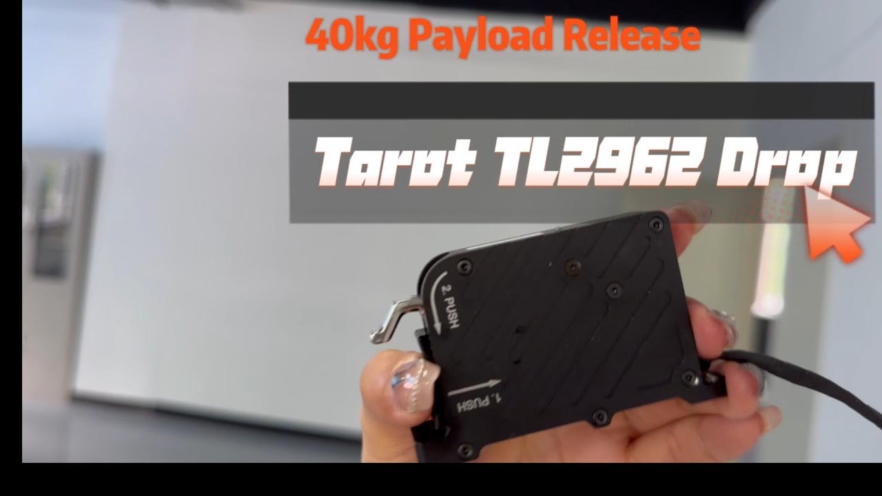 Tarot TL2962 40kg Payload Release and Drop Device - YouTube
