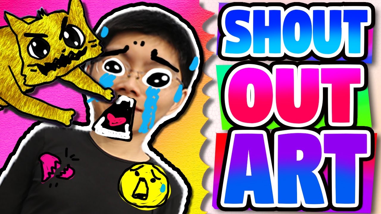 Shout out Drawing giveaway | sub 4 sub speed paint cartooning artwork ...