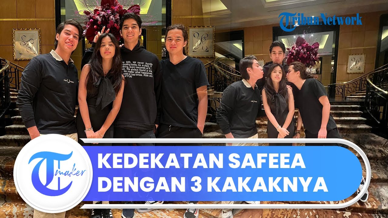 Potret Kedekatan Safeea Anak Mulan Jameela Dimanja 3 Putra Maia ...