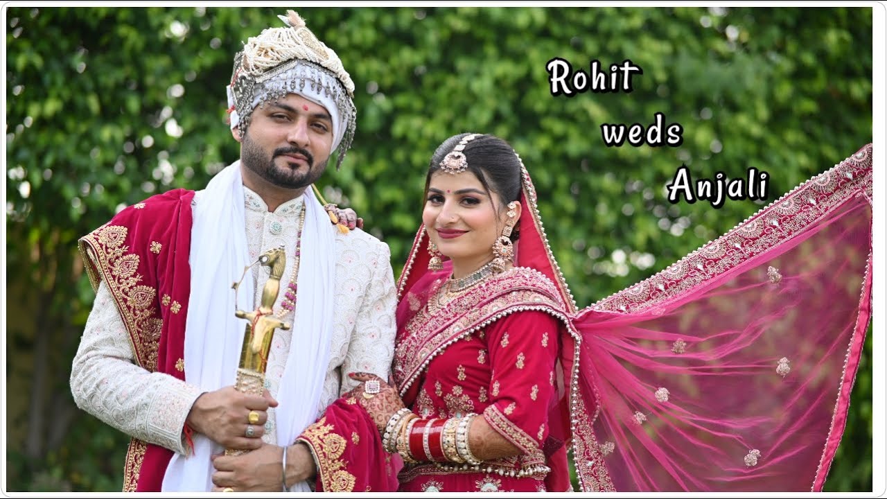 Reception Ceremony of Rohit weds Anjali... - YouTube