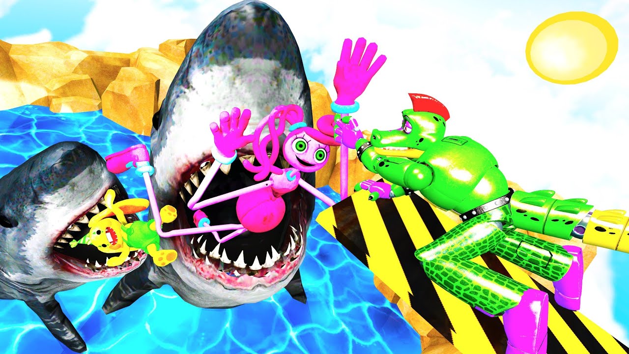 FNAF: SB VS Poppy Playtime Chapter 2 - Freddy & Monty VS Mommy & Bonzo ...