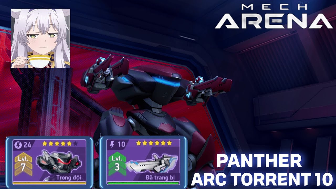 Mech Arena| Panther with Arc Torrent 10 ! - YouTube