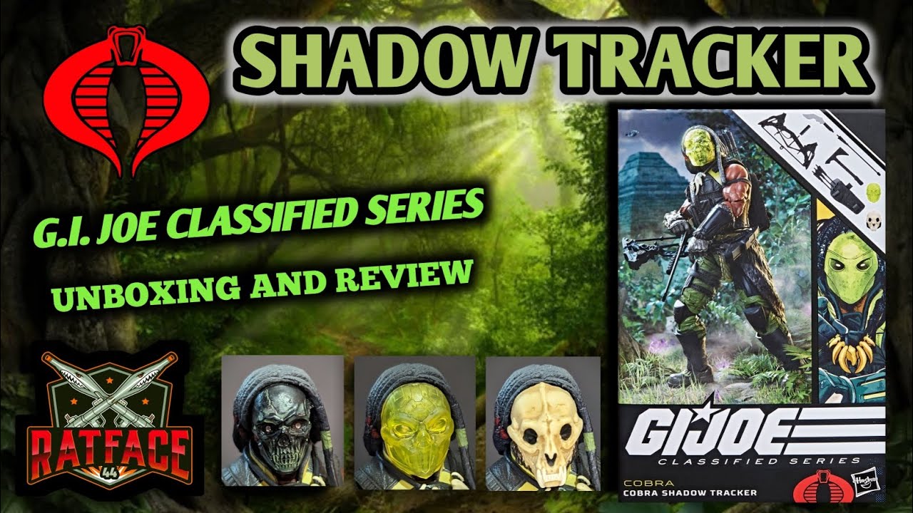 Shadow Tracker | G.I. Joe Classified Series Unboxing And Review # ...